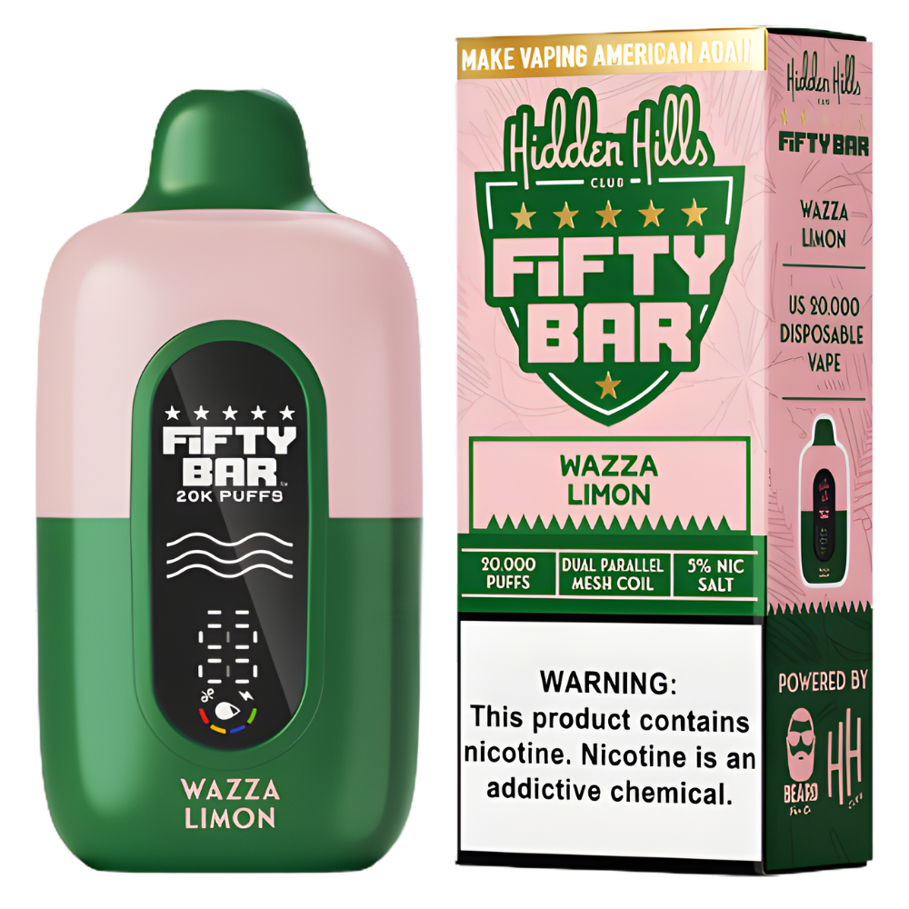 Wazza Limon | Fifty Bar X Hidden Hills 20K Puffs